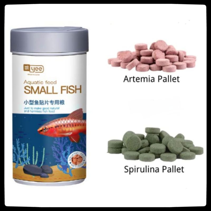 Yee Aquarium (new packing) Small Fish Patch Fish Food Artemia ...