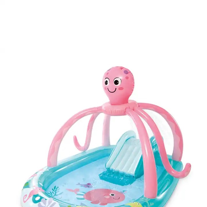 56138 Intex Summer outdoor octopus inflatable play child swimming pool ...