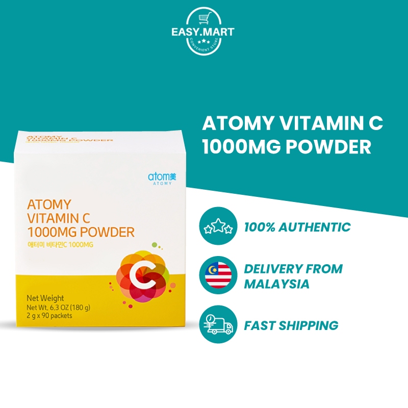 READY STOCK Atomy Vitamin C 1000mg Powder 艾多美维生素C (2g * 90packets ...