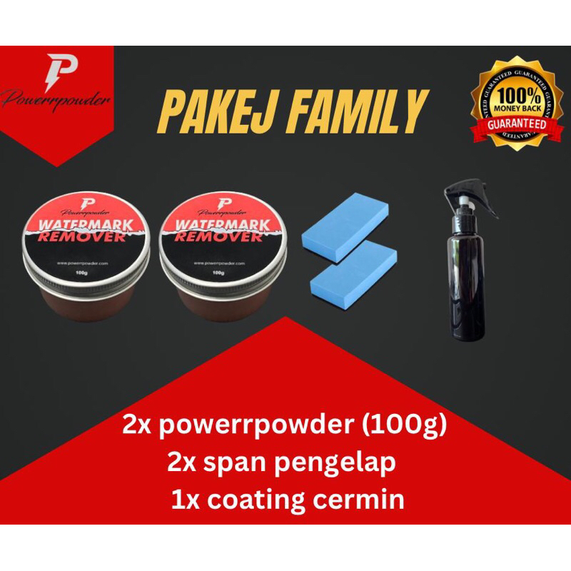 powerrpowder watermark remover viral (pakej family) | Shopee Malaysia
