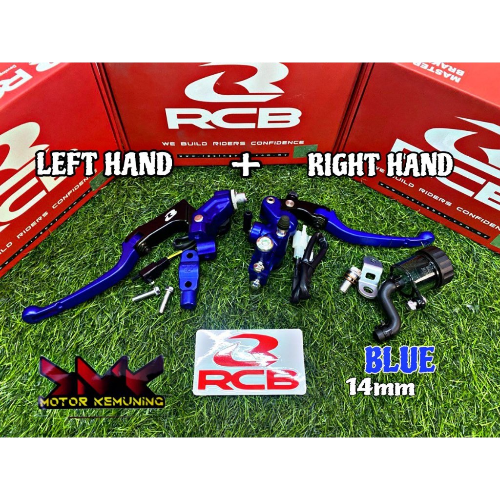 RCB FORGED MASTER PUMP ORIGINAL S1 - 14MM & 17MM (KIRI DAN KANAN) LEFT ...