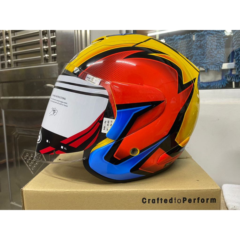 Helmet Arc Ritz The Flash LIMITED EDITION! | Shopee Malaysia