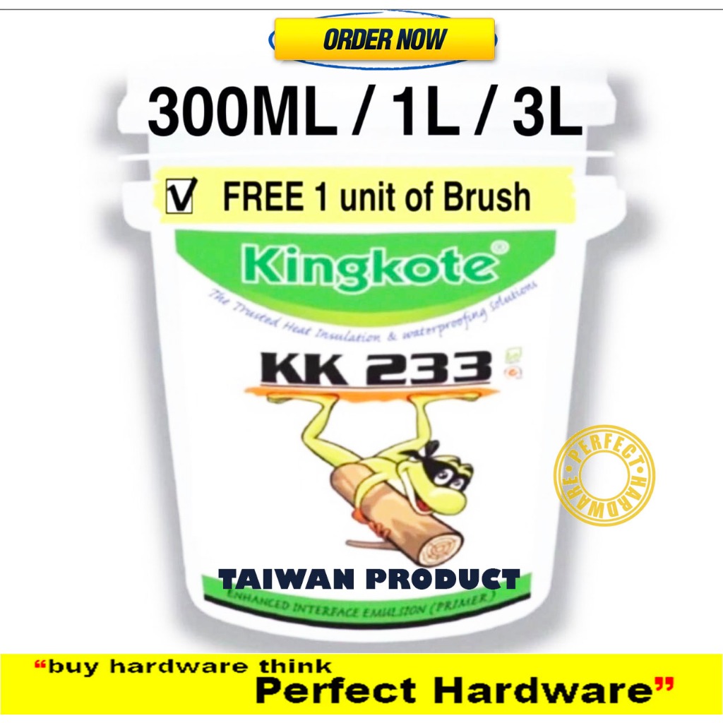 300ML / 1L KINGKOTE KK233 Enhanced Interface Emulsion (Primer ...