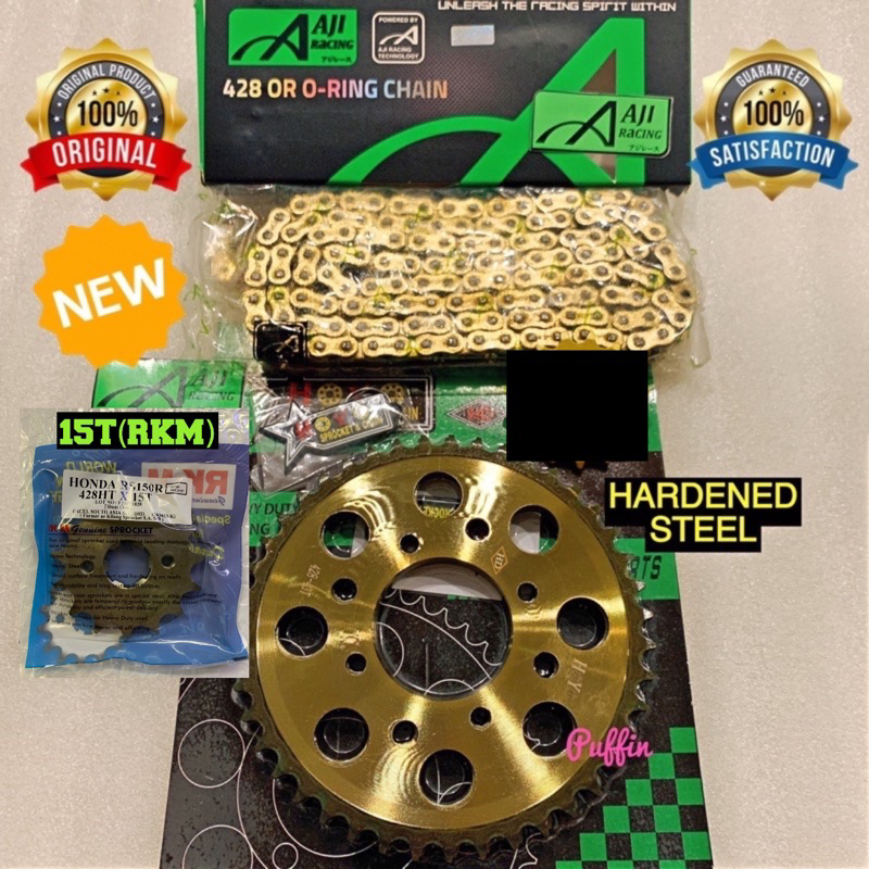 🌟New🌟【RS150 RSX150】HONDA 428H Aji Racing Heavy Duty Chain or O-Ring ...