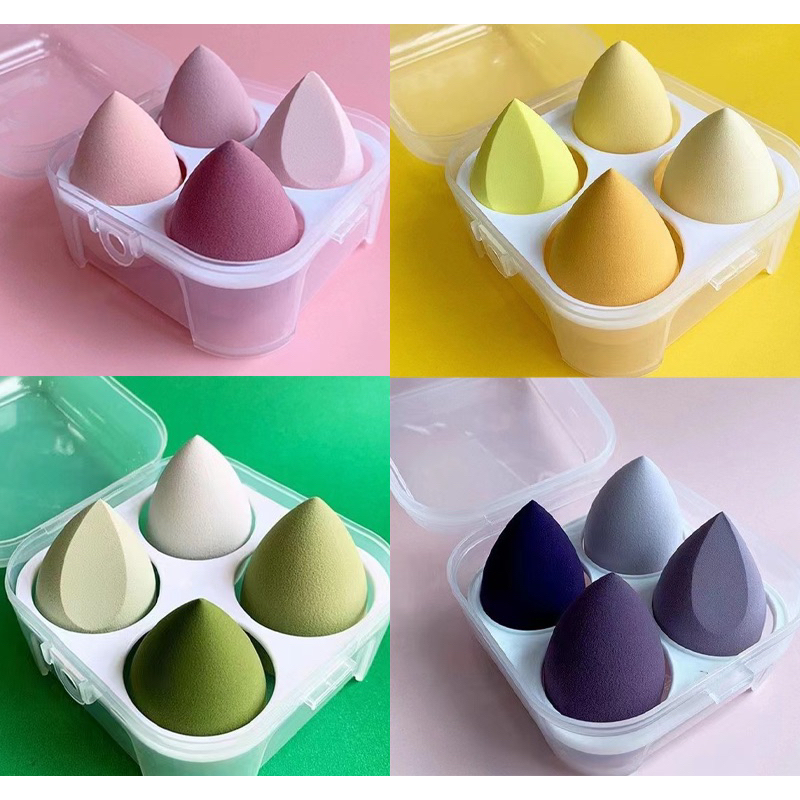 【𝗠'𝗦𝗜𝗔 𝗦𝗛𝗜𝗣 𝗢𝗨𝗧 𝟮𝟰𝗛𝗥𝗦】The Beauty Street 4pcs/Set Beauty Egg Makeup ...