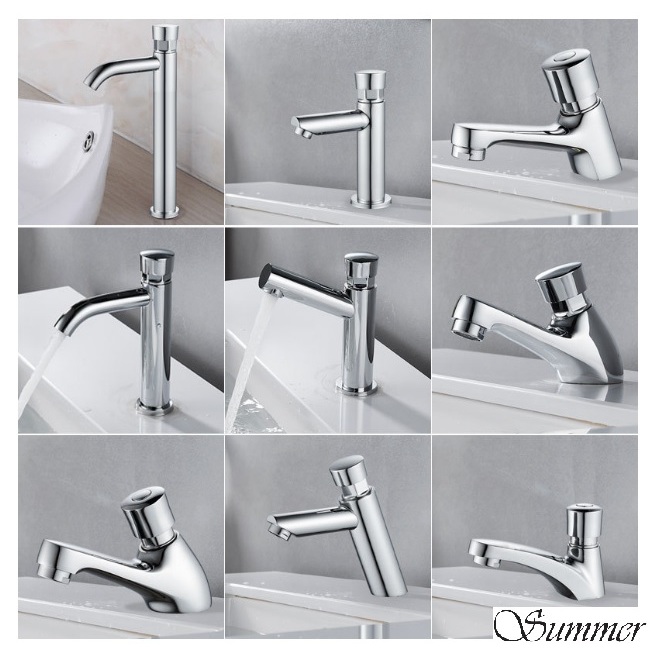 Delay Tap, Brass Faucet Auto Self Closing Water Saving Tap Bathroom ... Delay Tap, Brass Faucet Auto Self Closing Water Saving Tap Bathroom ...