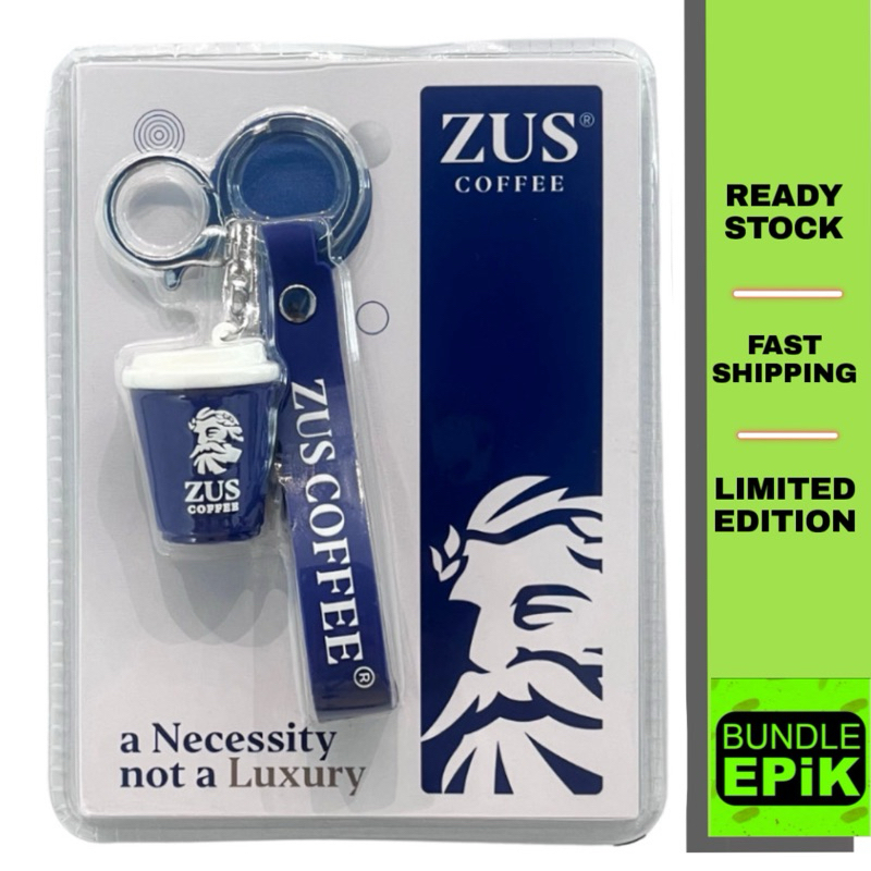 ZUS COFFEE Keychain Limited Edition | Shopee Malaysia