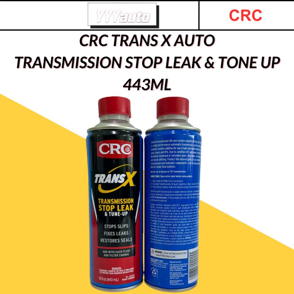 100% ORIGINAL CRC TRANS X K&W Trans-X Automatic Auto Transmission ...