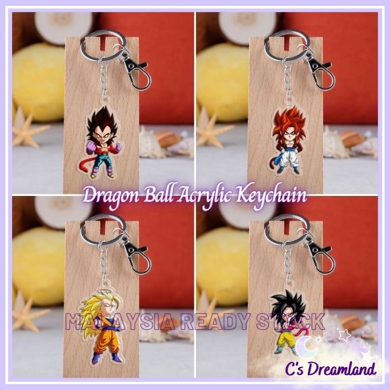 C'S DREAMLAND Dragon Ball Keychains Anime Animation Cartoon Keyring ...