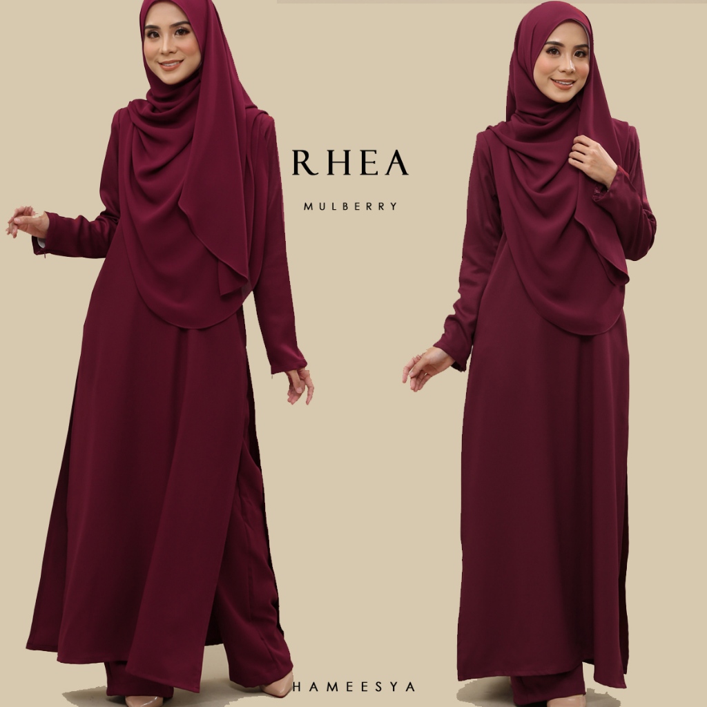 Jubah Seluar CLEARANCE DEFECT SALE Rhea Suit Blouse Jubah Seluar Labuh ...