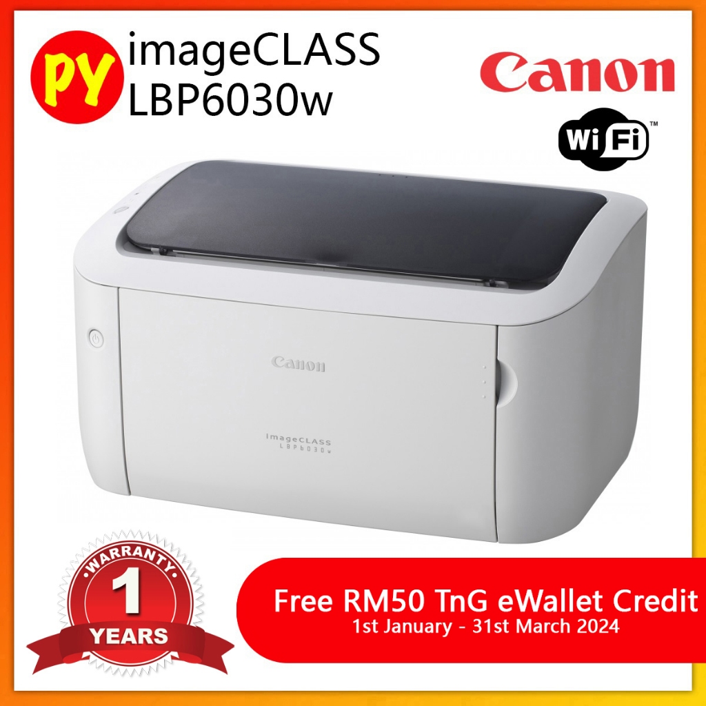 Canon LBP 6030W imageCLASS LBP6030w Mono Black Laser Printer WiFi (Use Cartridge 325) FREE RM50 ...