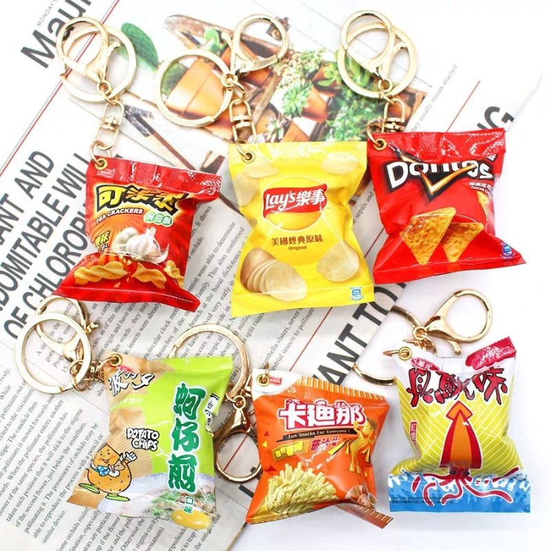 simulation of Taiwan mini snack keychain (RS3441) | Shopee Malaysia