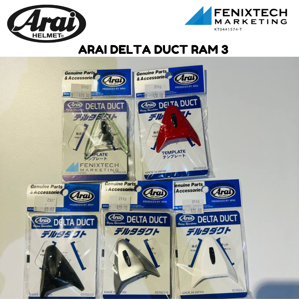 Arai Delta Duct 5 100% original | Shopee Malaysia
