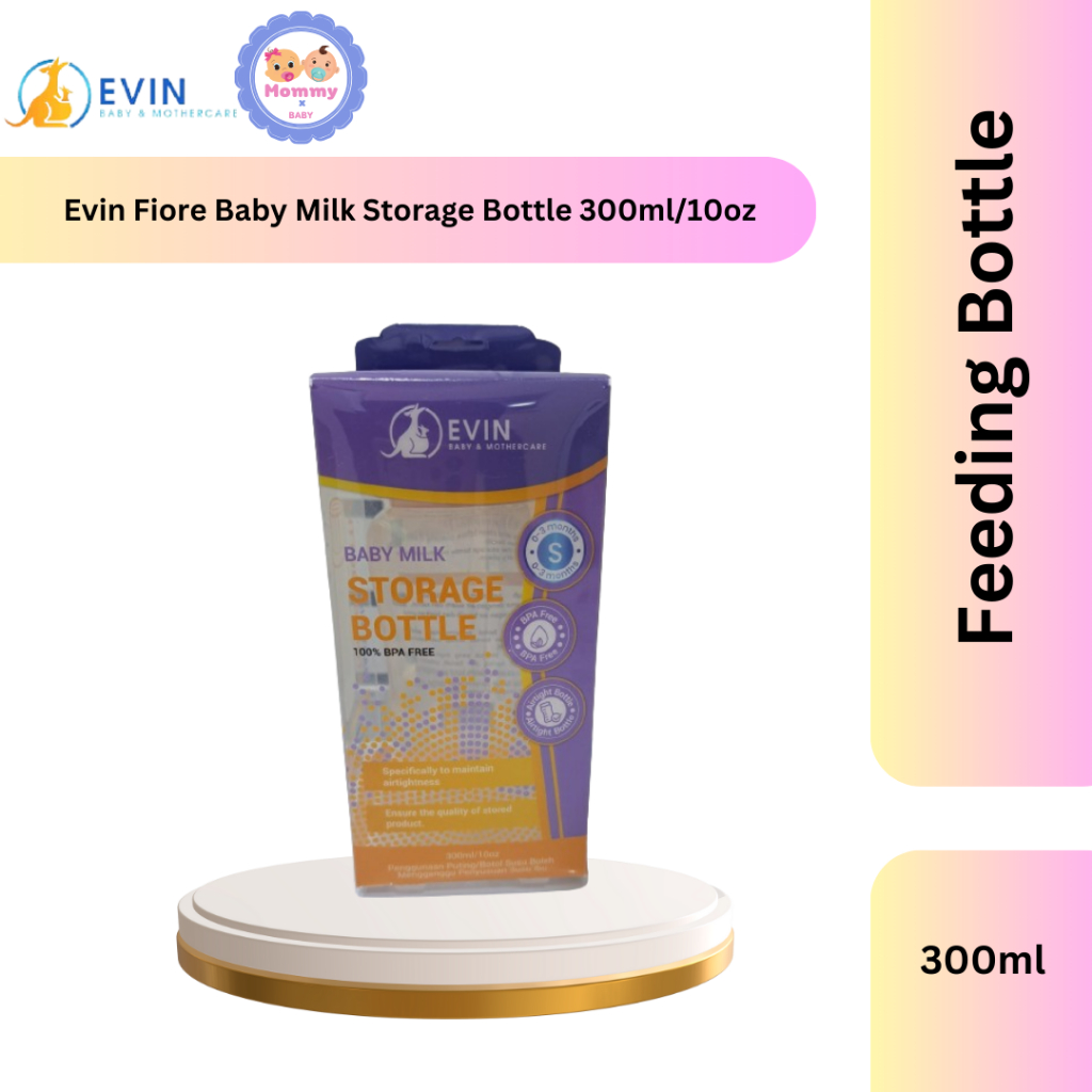 Evin Baby Milk Storage Bottle 300ml/10oz | Shopee Malaysia