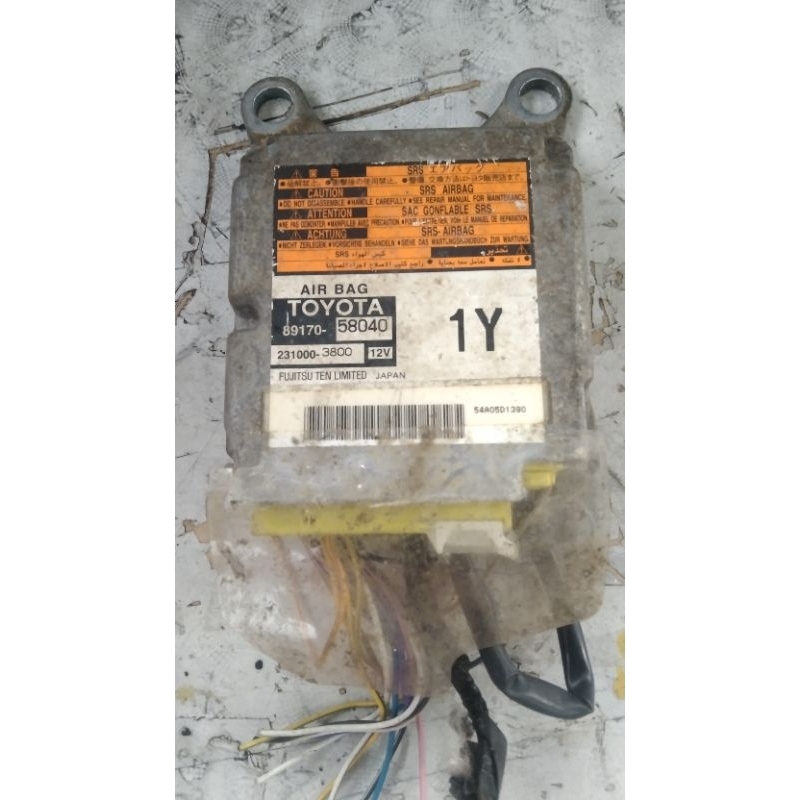 Toyota Alphard ANH 10 2002 Airbag Control Unit | Shopee Malaysia