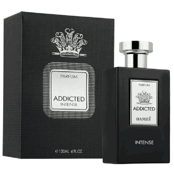 HAMIDI Addicted Intense Parfum 120ml 4 FL.OZ, Long Lasting Fragrance ...