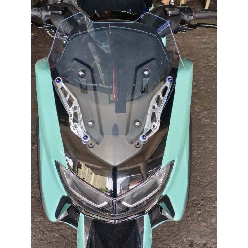 Yamaha Nmax V2 Windshield 335mm Custem With Bracket Thailook (Thailand ...
