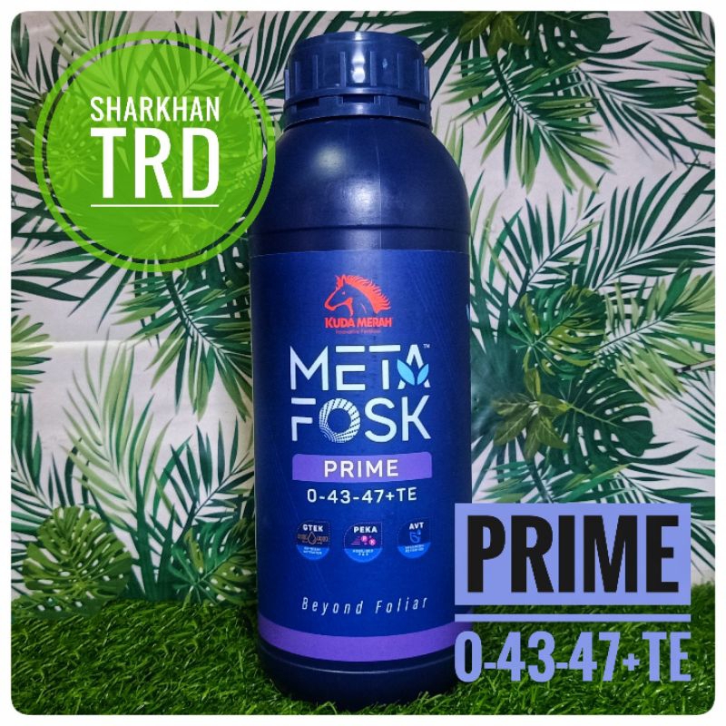 Botol 1 Liter METAFOSK Kuda Merah Baja Foliar Subur Tanaman Akar Anak ...