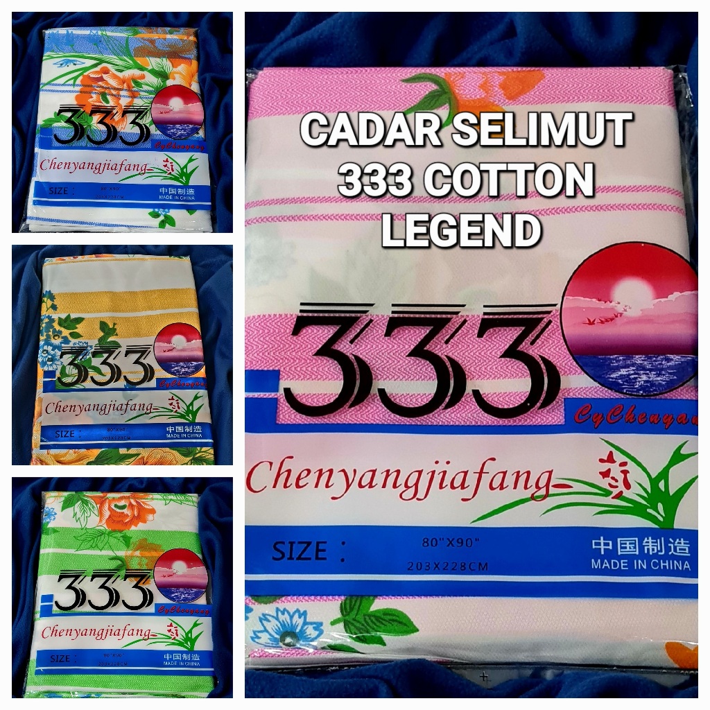 Selimut Legend 333 Cotton Mix Tebal Original Single / Queen Size Ready ...