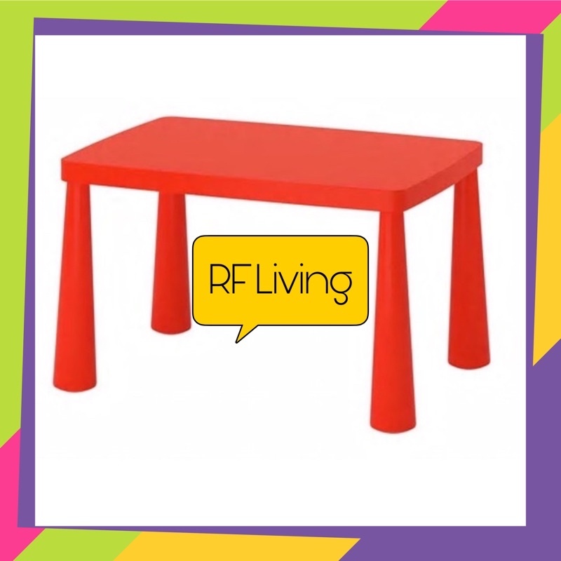 RF Living Junior Children Study Drawing Table Meja Belajar Melukis ...
