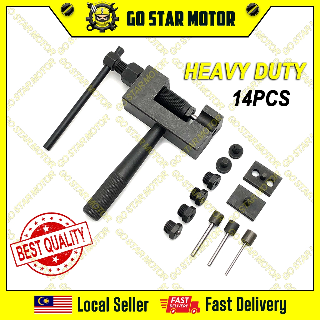 Chain Cutter Rivet Tool Set Riverting Breaker Atv Bike Motorcycle Cam ...