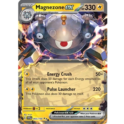 (PAL) Paldea Evolved - Magnezone ex - 065/198 - Ultra Rare | Shopee ...