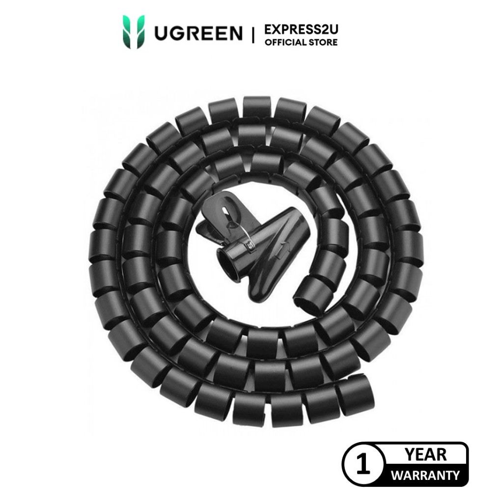 UGREEN CABLE PROTECTION CUBE 1.5M/3M (BLACK) | Shopee Malaysia