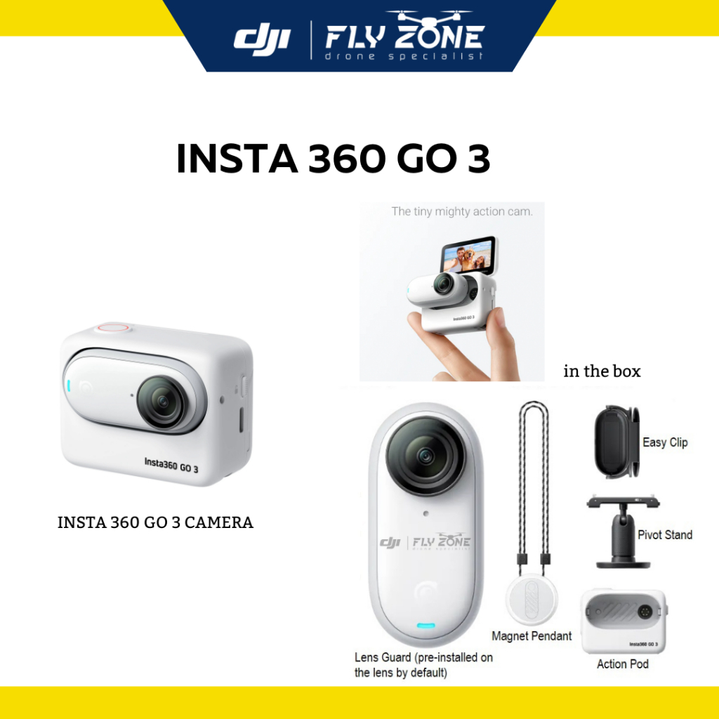 INSTA360 GO 3 / INSTA 360 GO3 | Shopee Malaysia