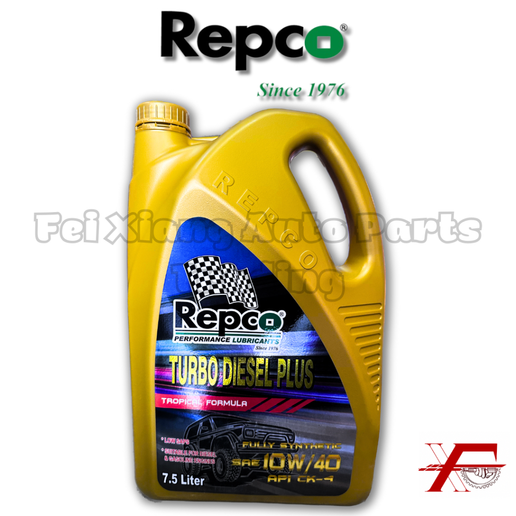 REPCO Turbo Diesel Plus 10W/40 API CK4 Fully Synthetic Diesel Engine ...