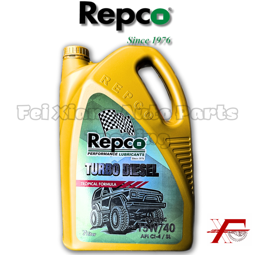 REPCO Turbo Diesel 15W/40 API CI-4/SL Semi Synthetic Diesel Engine Oil ...