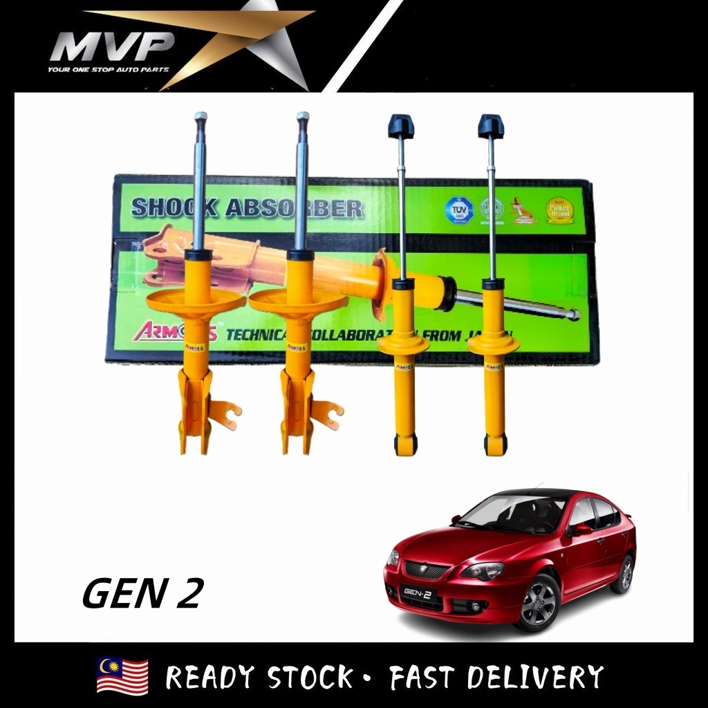 * Ready Stock * Heavy Duty Absorber Wira Saga BLM FLX VVT Satria Waja ...