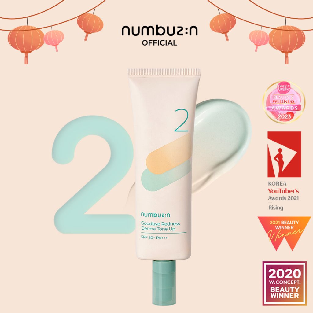 numbuzin No.2 Goodbye Redness Derma Tone Up SPF50+ PA+++ (50ml ...