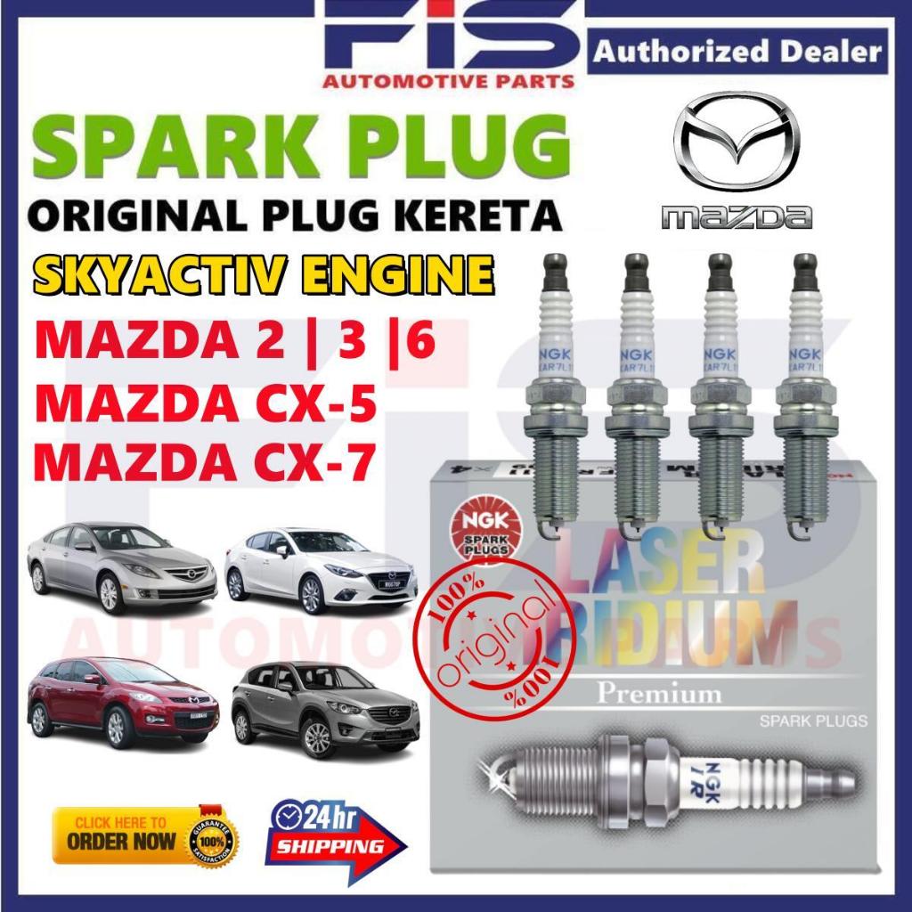 FIS Laser Iridium Spark Plugs Mazda 2 3 6 CX-7 CX-5 Skyactiv Engine ...