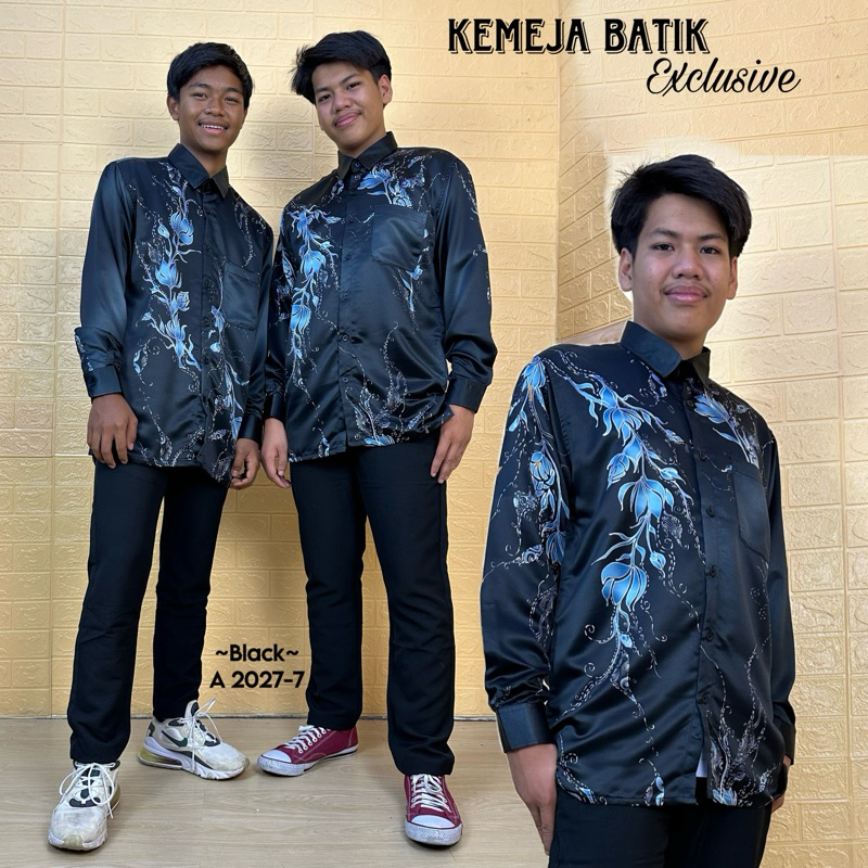 BAJU KEMEJA BATIK EXCLUSIVE ( BAJU BATIK KOPERAT ) | Shopee Malaysia