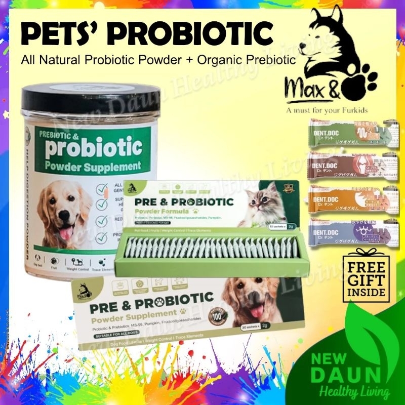 Max & Paws Probiotic | Shopee Malaysia