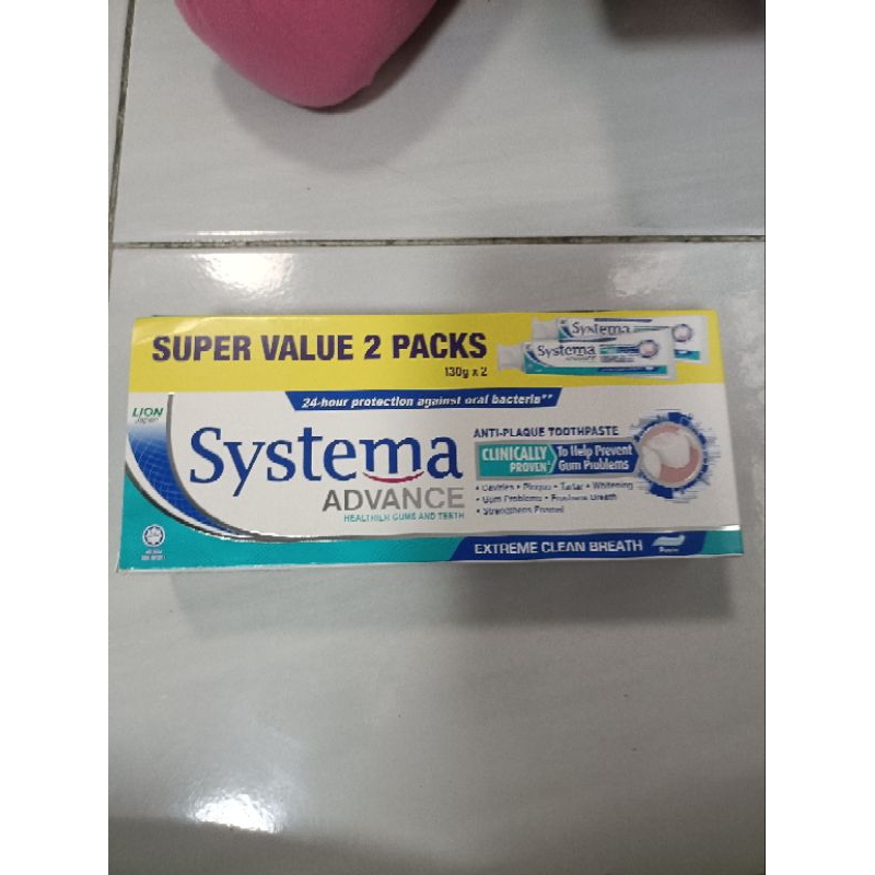 Systema 130g X2 extreme clean breath | Shopee Malaysia