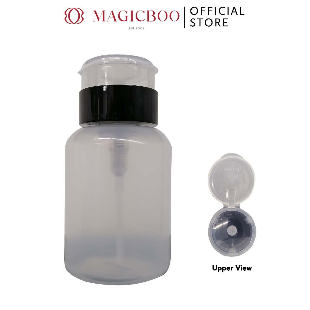 Magicboo Automatic Plastic Alcohol Dispensing Bottle with Twist Lock ...