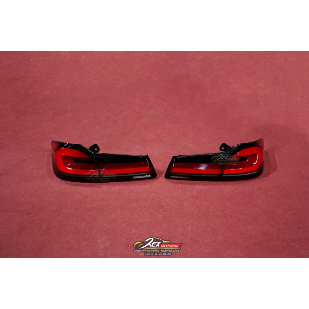 BMW 5 Series G30 Facelift Rear Tail Lamp Red One Pair 4 Pcs Plug N Play ...