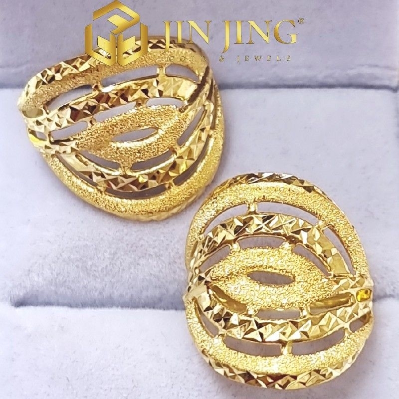 CINCIN DESIGN HOLLOW EMAS 916 TULEN 1g UP | Shopee Malaysia