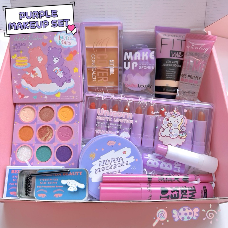 PURPLE MAKEUP SET 💜🌸 TERBAIKKK‼️ JOM ORDER SEGERA SEBELUM HABIS STOCK 😘 ...