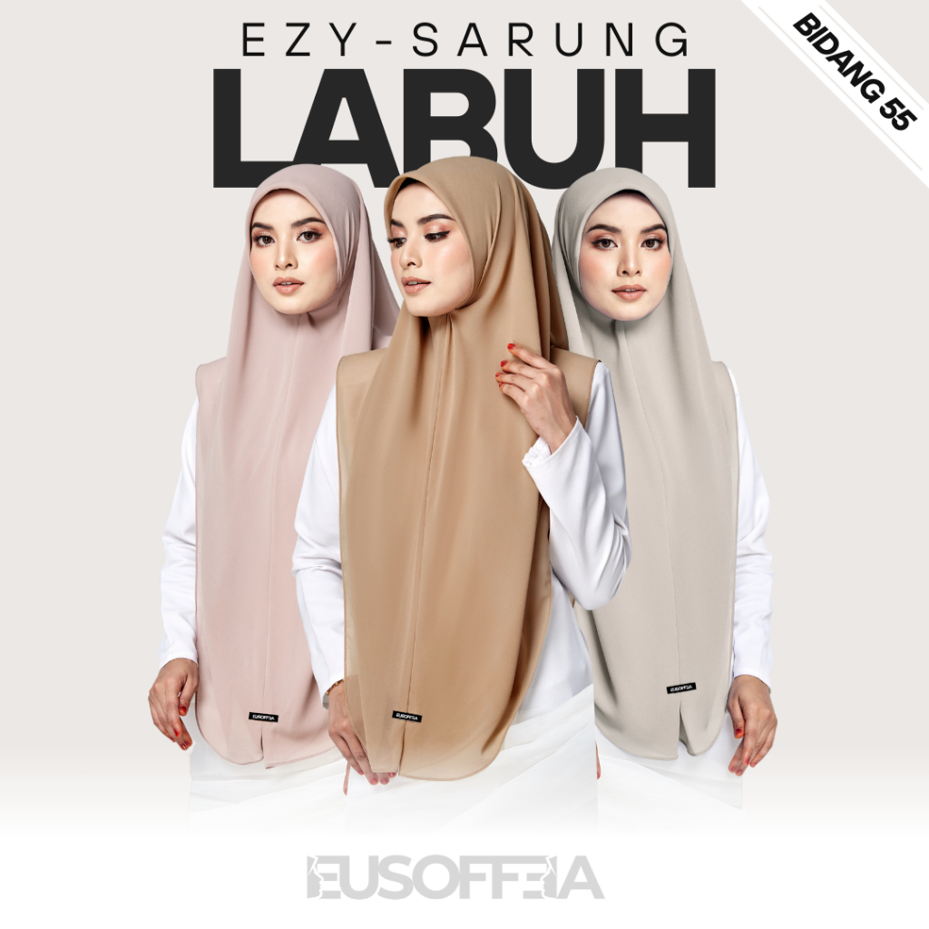 EUSOFFEA Ezy-Sarung LABUH (Bidang 55) | Shopee Malaysia