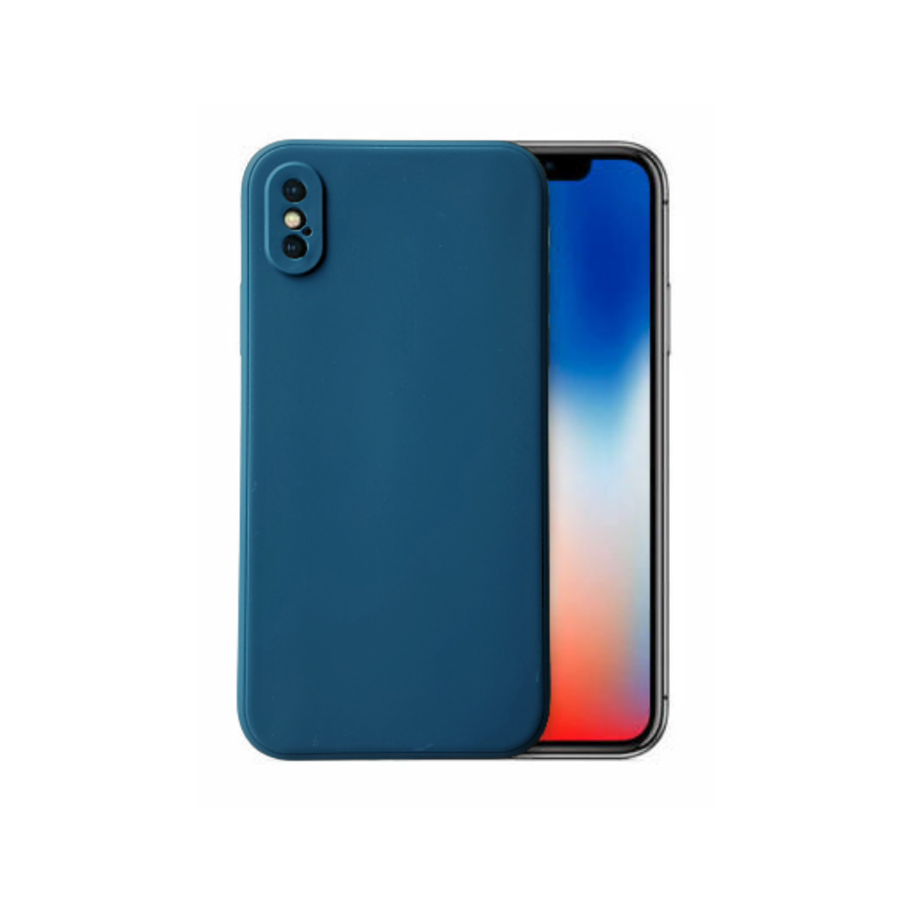 iPhone X XS XS Max XR Soft Liquid Silicone Gel Cell Phone Mobile Basic ...