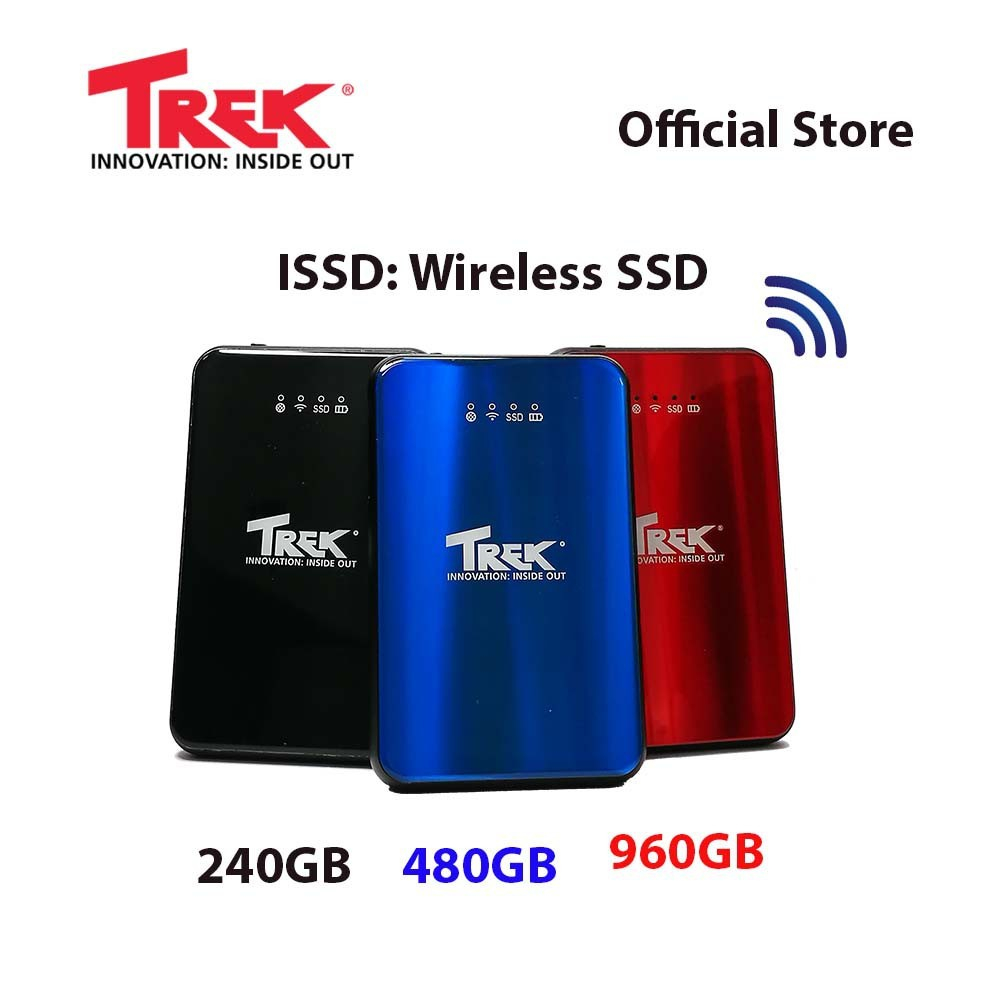 TREK iSSD | All-In-One STANDALONE PORTABLE SERVER | 240GB | 480GB ...