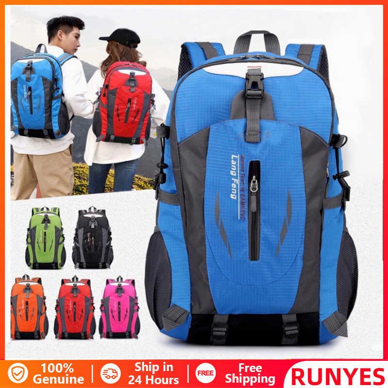 40L travel bag Waterproof Outdoor Backpack Hiking beg Sports Daypack ...