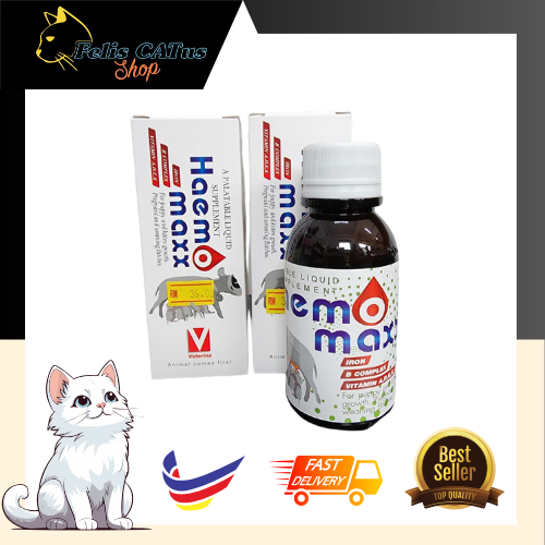 [100ml ori box] Haemomaxx A Palatable Liquid Supplement 100ml Haemomaxx ...