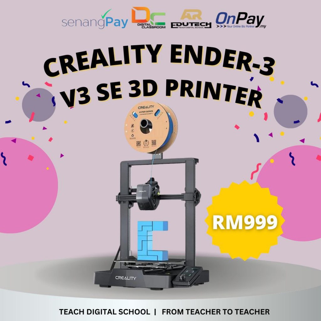 Creality Ender-3 V3 SE 3D Printer | Shopee Malaysia