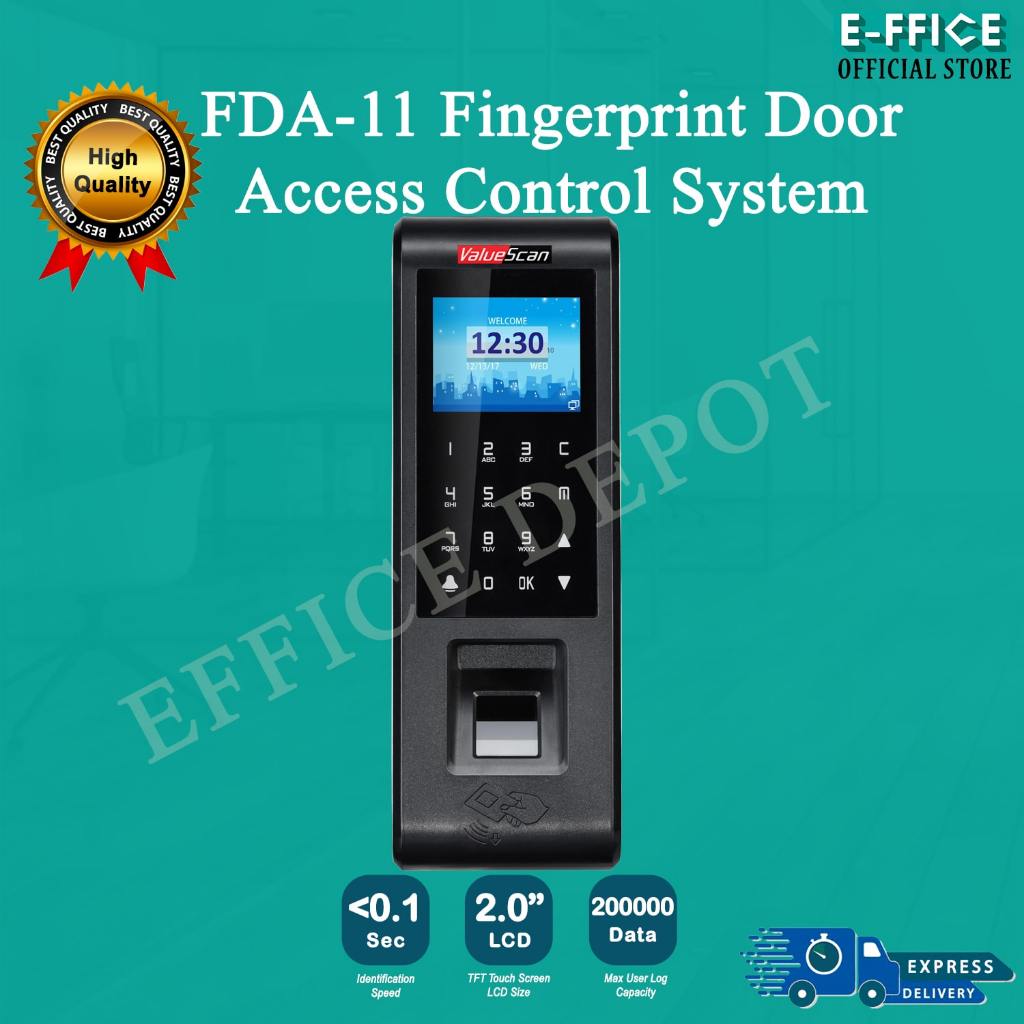 Effice Depot - FDA-11 Fingerprint Door Access Control System & Attendance Terminal | Shopee Malaysia