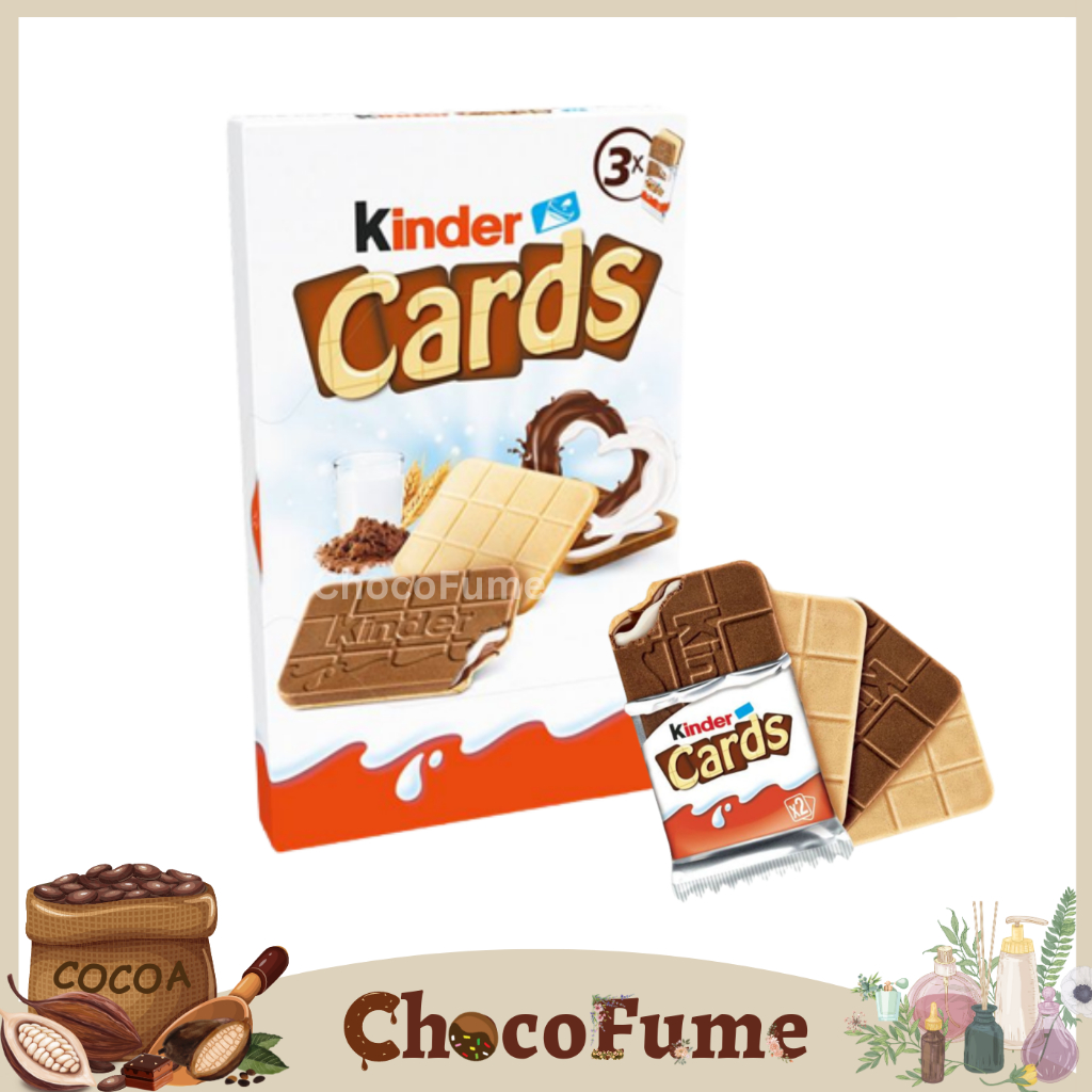 Kinder Cards Crispy Wafer 76.8g ~ 128g | Shopee Malaysia