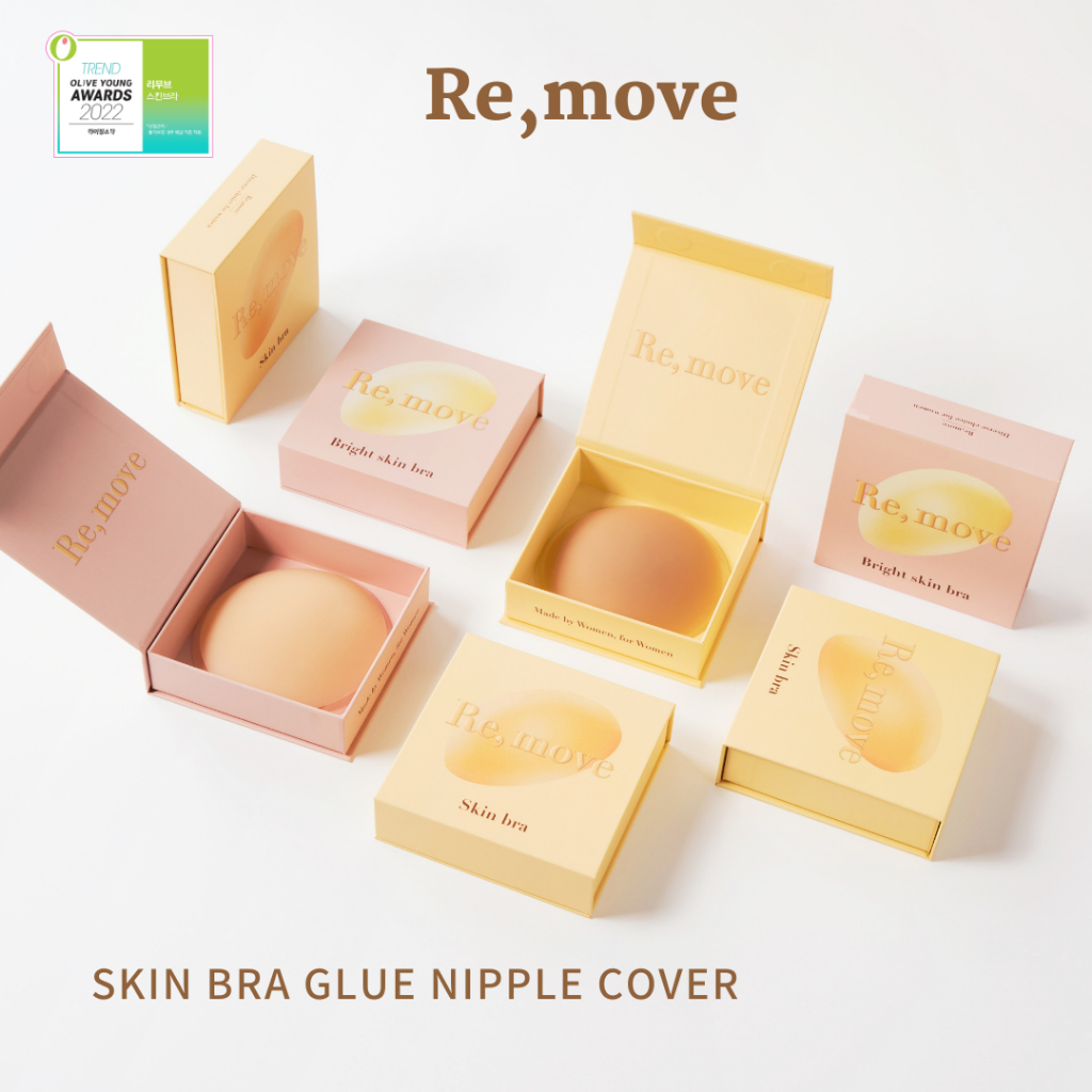 Re,move Korea Premium Skin Bra Glue Nipple Cover Adhesive Ultra-thin ...