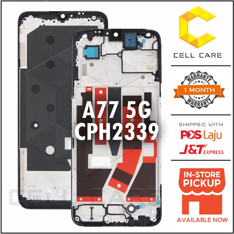 CellCare Front Housing LCD Frame Body Compatible For OPPO A77 5G ...